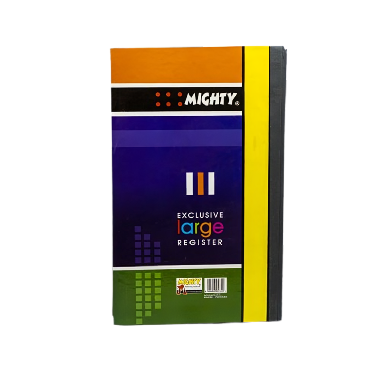 Exclusive Large Register –Multiple Page Options – Mighty Stationery